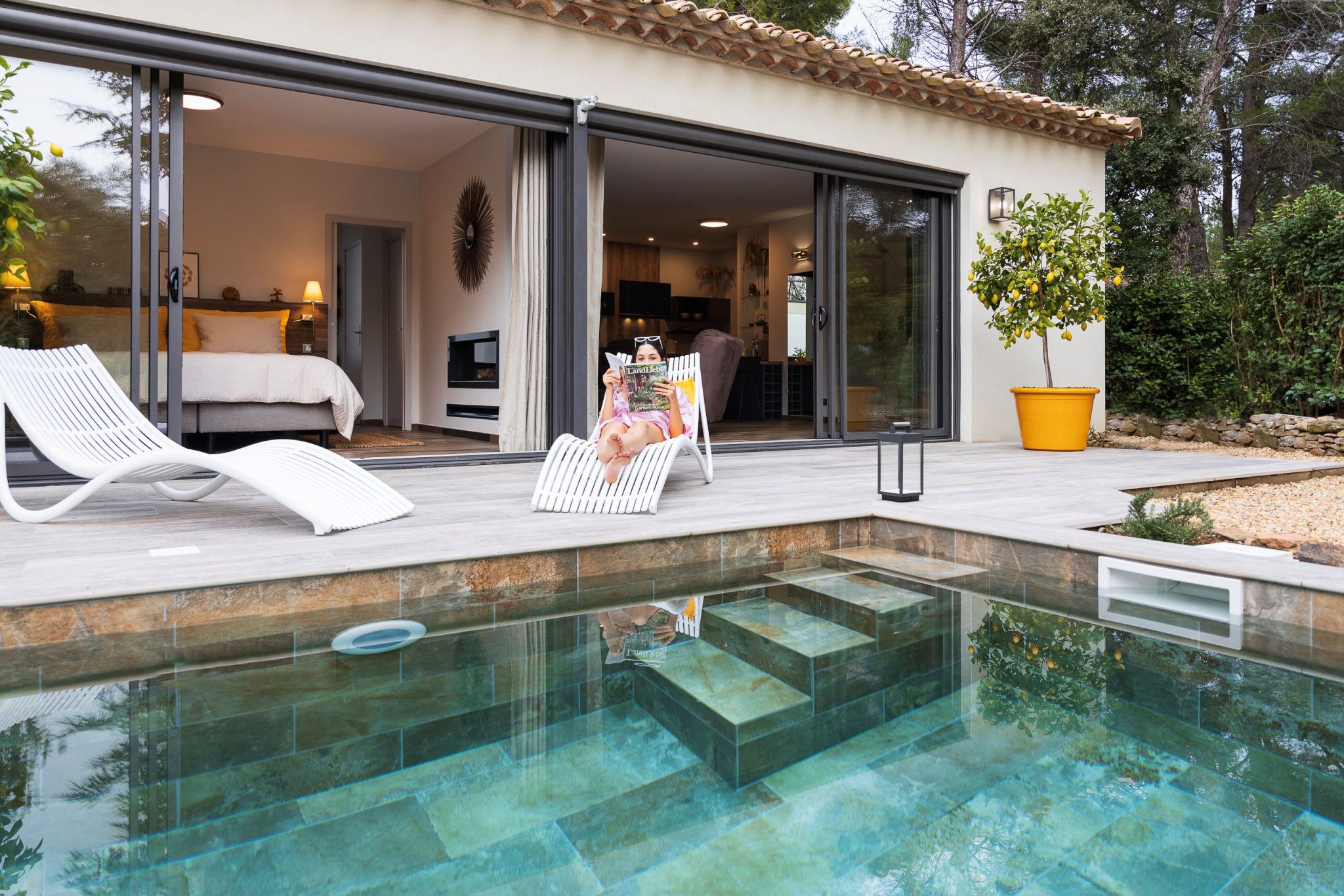 Location Gîte avec Jacuzzi Privatif, Espace Balnéo, Piscine à Contre ...